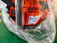 China 5.2Kw Hus 395xp 93.6cc 24-inch bar Gasoline Chainsaw Heavy Duty Professional Gas Powered Chainsaw for Logging and Tree Cutting for sale