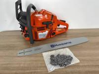 China Husqna 365 Gasoline 3.5kw Chainsaw 65.5cc High Power 2 Stroke Heavy Duty 18in bar Petrol Chain Saw  Motosierra for sale