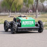 China DDP 19.6IN Cutting Width New Remote Lawn Mower Cutter Grass Machine With Lawn Mower Parts Gasoline Smart Self Propelled Wheeled for sale
