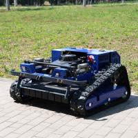 China European Spot Slope Special Remote Control Tracked Mower Low Center of Gravity Anti Rollover Stable Work on 45° Lawn Mower for sale