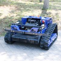 China European Spot Lightweight Remote Control Tracked Mower Flexible Turning for Narrow Space Villa Garden Lawn Trimming Lawn Mower for sale