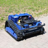 China European Spot Lightweight Remote Control Tracked Mower Flexible Turning for Narrow Space Villa Garden Lawn Trimming Lawn Mower for sale