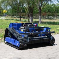 China European Spot Lightweight Remote Control Tracked Mower Flexible Turning for Narrow Space Villa Garden Lawn Trimming Lawn Mower for sale