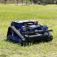 China European Spot High Chassis Remote Control Tracked Mower Avoid Fruit Tree Branches Hilly Wasteland Lawn Mowers for sale