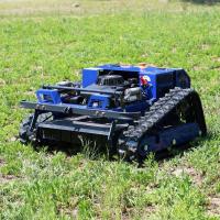China European Spot Tracked Remote Control Mower All Terrain for Hillsides Orchards River Embankments Gas-powered Lawn Mower for sale