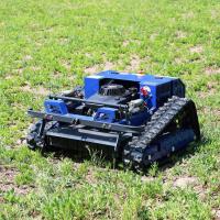 China European Spot Remote Control Mower Anti Slip Anti Sink Design Suitable for Wetland Terrace Orchard Adjustable Cutting Lawn Mower for sale