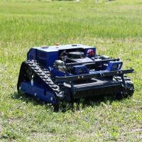 China European Spot Remote Control Mower Anti Slip Anti Sink Design Suitable for Wetland Terrace Orchard Adjustable Cutting Lawn Mower for sale