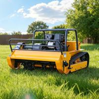 China US Spot High End Remote-controlled Lawn Mowing Robot for All Terrain Intelligent Mowing Lawn Maintenance Efficient Stable for sale