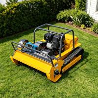China US Spot High End Remote-controlled Lawn Mowing Robot for All Terrain Intelligent Mowing Lawn Maintenance Efficient Stable for sale
