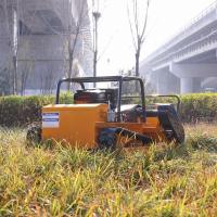 China US Spot Factory Direct Lawn Mower Remote Control Crawler Mower Brushless Motor Flail Mower for sale