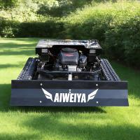China US Spot Remote Control Brush Lawn Mower, Terrain Adaptive Crawler Movement, Wear-resistant Blades, Professional Equipment for sale
