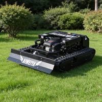China US Spot Remote Control Brush Lawn Mower, Terrain Adaptive Crawler Movement, Wear-resistant Blades, Professional Equipment for sale