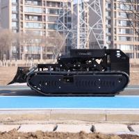 China US Spot CE All Terrain Crawler Remote Control Lawn Mower, High Slope Mountain Land Clearing, Large Cutting Blade for sale