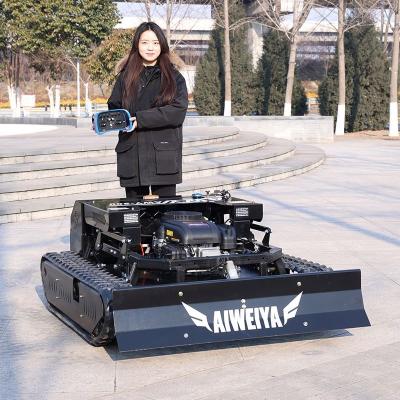 China US Spot Upgraded Reinforced Crawler Remote Control Mower, Widened Cutting Coverage, Suitable for Hilly Lawn Mowers for sale