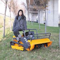 China US Spot High Trafficability Remote Control Garden Lawn Mower, Easy Pass on Slope and Mud Ground, Labor-free Automatic Trimming for sale