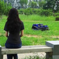 China US Spot Multifunctional Garden Remote Control Mowing Equipment, Superior Climbing & Off-road Performance Lawn Mower for sale