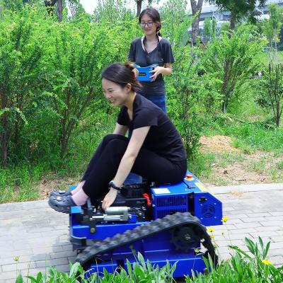 China US Spot New CE Professional Weeding Machinery for Forest and Slope Land Gasoline All Terrain Lawn Mower for sale