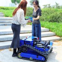 China US Spot New CE Professional Weeding Machinery for Forest and Slope Land Gasoline All Terrain Lawn Mower for sale