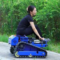 China US Spot New CE Professional Weeding Machinery for Forest and Slope Land Gasoline All Terrain Lawn Mower for sale