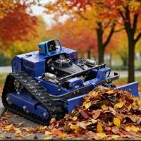 China US Spot CE Approved Remote Control Crawler Gasoline Powered Wireless Control Lawn Mower Orchard Self-Propelled Mowing Machine for sale