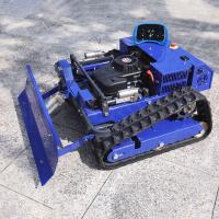China US Spot CE Approved Remote Control Crawler Gasoline Powered Wireless Control Lawn Mower Orchard Self-Propelled Mowing Machine for sale