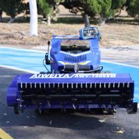 China Durable Remote-Controlled 4-Stroke DIY Robotic Lawn Mower with Rotary Blade Gasoline Engine High Quality Hot Seller for sale