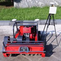 China GPS DIY Industrial 4-Stroke Cordless Self Propelled Smart Crawler Lawn Mower Farm All Terrain Remote Control Compact Slope Weed for sale