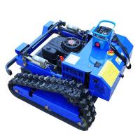 China Bulk Sales DIY Grade Petrol-Powered Lawn Mowers Garden Remote-controlled Cordless Lawn Trimmers Single Cylinder Engine Grass Box for sale