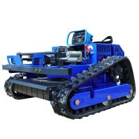 China Bulk Sales DIY Grade Petrol-Powered Lawn Mowers Garden Remote-controlled Cordless Lawn Trimmers Single Cylinder Engine Grass Box for sale