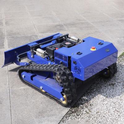 China Lightweight Tracked Lawn Mower Gasoline Powered Self Propelled 4-Stroke Industrial/DIY Lawn Garden Weeding Machine No Tangled for sale