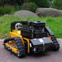 China Best-selling Industrial DIY Grade Petrol 4-Stroke Single Cylinder Remote-controlled Robotic Lawn Mower for Garden Lawns for sale