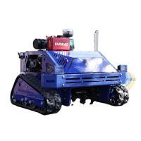 China All-Terrain Diesel Flail Mower Remote Control Crawler Agricultural Use DIY Industrial Self Propelled High Efficiency for sale