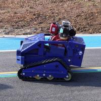 China All-Terrain Diesel Flail Mower Remote Control Crawler Agricultural Use DIY Industrial Self Propelled High Efficiency for sale
