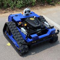 China 500mm CE EPA Self Propelled Cordless DIY Remote Control Lawn Mower All Terrain Grass Cutting for sale