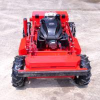 China Durable and Long-lasting 4-Stroke Single Cylinder DIY Grade Petrol Powered Wheeled Lawn Mower with Grass Box and 9.5HP for sale