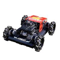 China Self-Propelled Cordless 4-Stroke Industrial Grade Lawnmower with Remote Control and Four-Wheel Drive for Orchard and Farm Use for sale