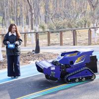 China Self Propelled Cordless Remote-controlled DIY Lawn Mower Designed for Climbing 55 Slopes Rotary Blade Complex Terrains for sale