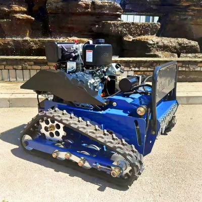 China Crawler CE EPA Industrial & DIY Grade Gasoline All-Terrain Self Propelled 4-Stroke Remote Control Wheel Mower for sale
