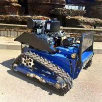 China Crawler CE EPA Industrial & DIY Grade Gasoline All-Terrain Self Propelled 4-Stroke Remote Control Wheel Mower for sale