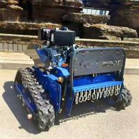 China Crawler CE EPA Industrial & DIY Grade Gasoline All-Terrain Self Propelled 4-Stroke Remote Control Wheel Mower for sale