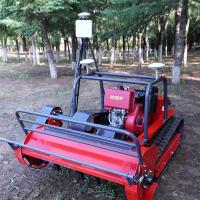 China Mini Industrial DIY GPS Positioning Cordless Lawn Mower with Grass Box Easy to Mow on Narrow Terrain Factory Direct Sales for sale
