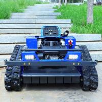 China Direct Delivery From the Factory Industrial DIY Cordless Tracked Lawn Mower for Large Yard Garden Agriculture for sale