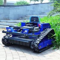 China Direct Delivery From the Factory Industrial DIY Cordless Tracked Lawn Mower for Large Yard Garden Agriculture for sale