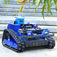 China Direct Delivery From the Factory Industrial DIY Cordless Tracked Lawn Mower for Large Yard Garden Agriculture for sale