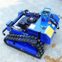 China Direct Delivery From the Factory Industrial DIY Cordless Tracked Lawn Mower for Large Yard Garden Agriculture for sale