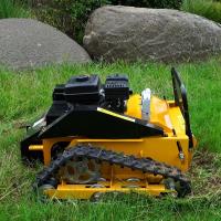 China Professional-level DIY Cordless Grass Shredder Grass Box Single Cylinder Engine 1000m Remote Control for Petrol/Gasoline Garden for sale