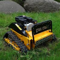China Professional-level DIY Cordless Grass Shredder Grass Box Single Cylinder Engine 1000m Remote Control for Petrol/Gasoline Garden for sale