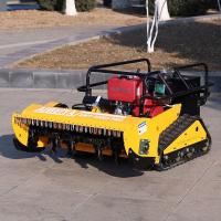 China Zero Turn All Terrain 800/1200mm CE EPA Gasoline Engine 4-Stroke Cordless Remote Control Robot Rotary Blade Lawn Mower for sale