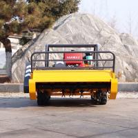 China Factory Direct Sales Cordless Single Cylinder 4x4 Lawn Mower with Storage Rack 800/1000/1200mm Cutting Width for Estate Lawns for sale