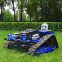 China Factory Price AWY-550 Industrial Grade 4-Stroke Petrol Remote Control Crawler Lawn Mower for Orchard & Garden for sale